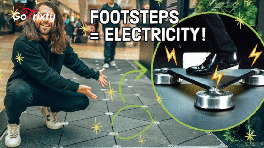 Japan Takes Over Crowded Streets with Piezoelectric Floor Tiles - gofrixty